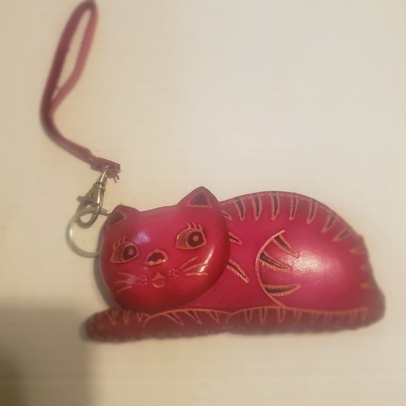 The Unbranded Brand | Cat | Rustic Western Hand Tooled Leather Coin ...